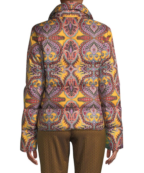 ETRO（エトロ）の「Etro Paisley-Print Snap-Front Short Puffer Jacket（）」 - WEAR