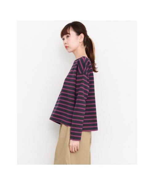 KBF（ケイビーエフ）の「illi ボーダーバスクTシャツ（）」 - WEAR