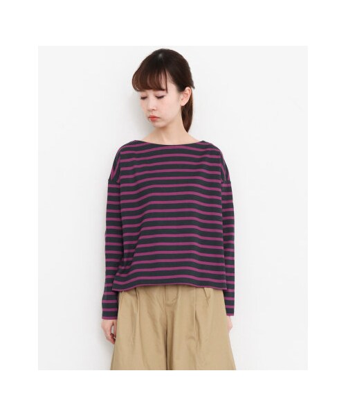 KBF（ケイビーエフ）の「illi ボーダーバスクTシャツ（）」 - WEAR