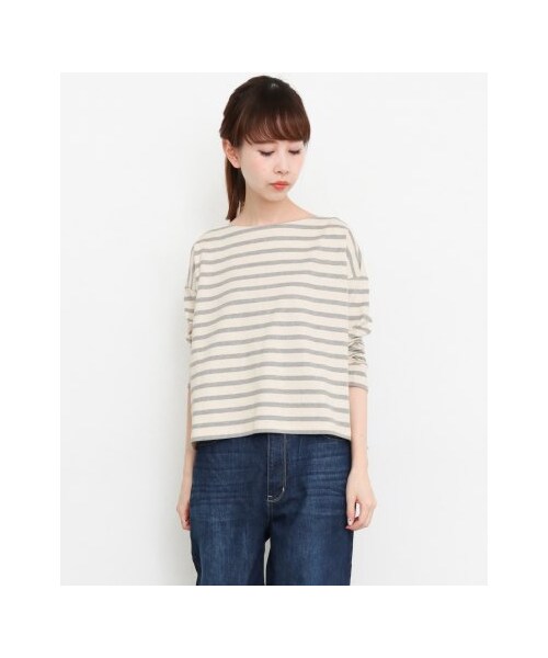 KBF（ケイビーエフ）の「illi ボーダーバスクTシャツ（）」 - WEAR