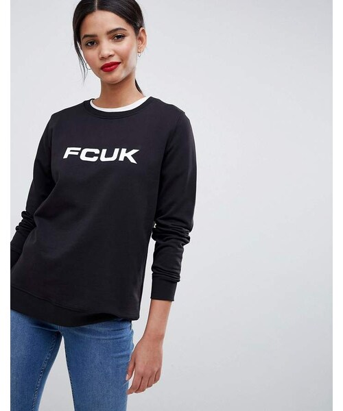 French Connection （-）の「French Connection FCUK Print Sweatshirt（スウェット ...