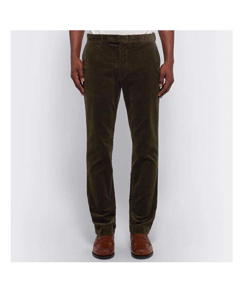 POLO RALPH LAUREN（ポロ ラルフ ローレン）の「Polo Ralph Lauren Slim-Fit Stretch-Cotton Corduroy Trousers（その他 ...