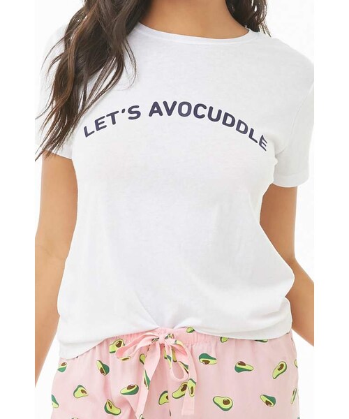 Forever 21（フォーエバー トゥエンティーワン）の「Forever 21 Lets Avocuddle Graphic PJ Set ...