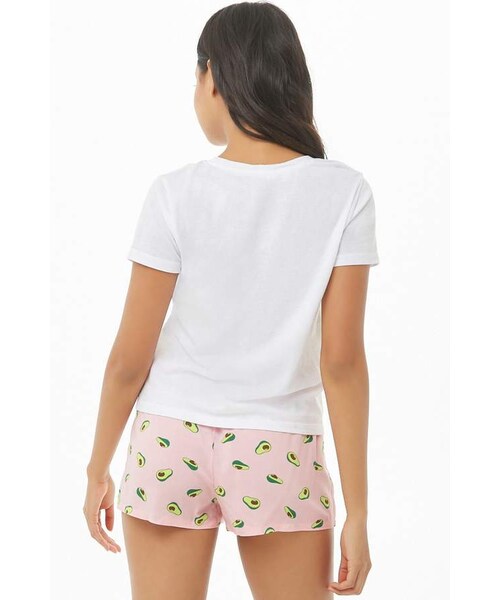 Forever 21（フォーエバー トゥエンティーワン）の「Forever 21 Lets Avocuddle Graphic PJ Set ...