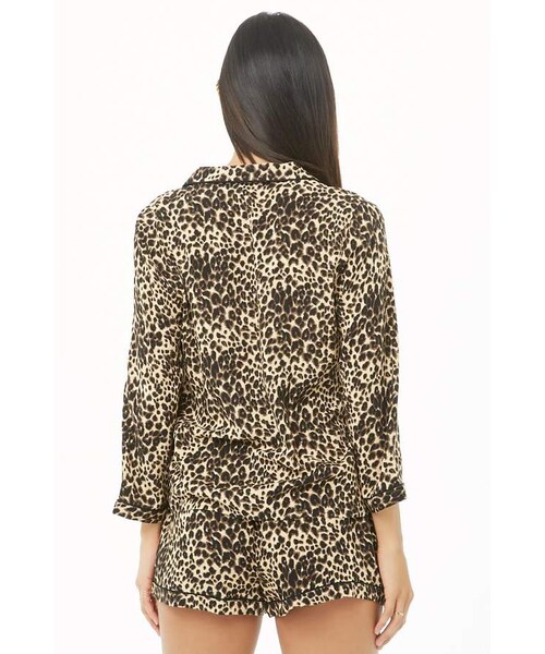 FOREVER 21（フォーエバー トゥエンティーワン）の「Forever 21 Leopard Print PJ Set（ルームウェア ...