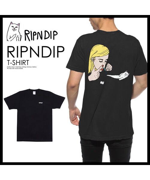 Supreme （シュプリーム）の「[国内即発] RIPNDIP COCO NERMAL TEE Tシャツ 即納（Tシャツ/カットソー ...