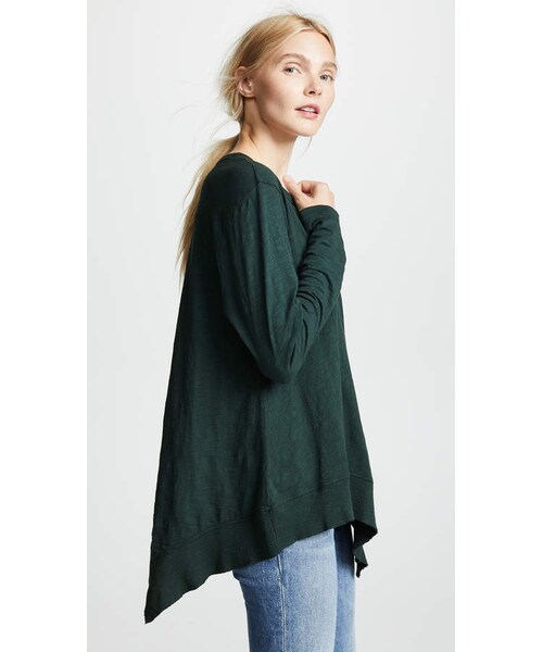 Wilt（ウィルト）の「Wilt Ribbed Hem Double Shift Tunic Tee（）」 - WEAR