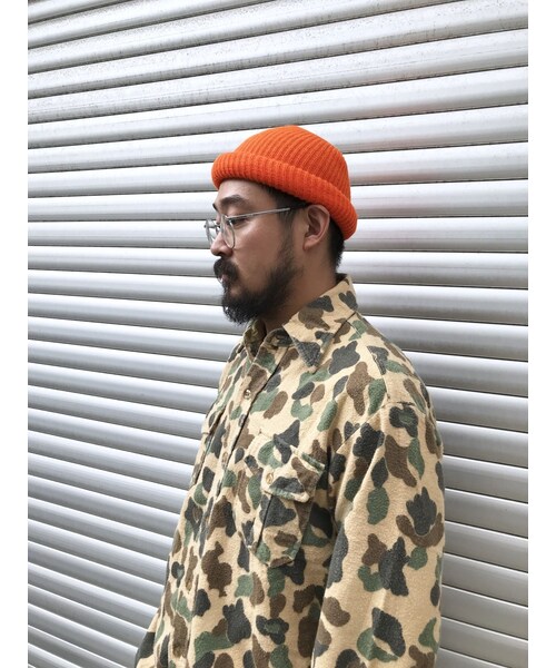 Supreme （シュプリーム）の「Made in USA / Knit Cap / Orange（ニットキャップ/ビーニー）」 - WEAR
