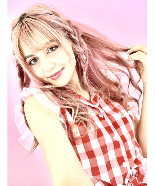 Miauler Mew（Miauler Mew）の「ブロックチェックセットアップ レッド（シャツ/ブラウス）」 - WEAR