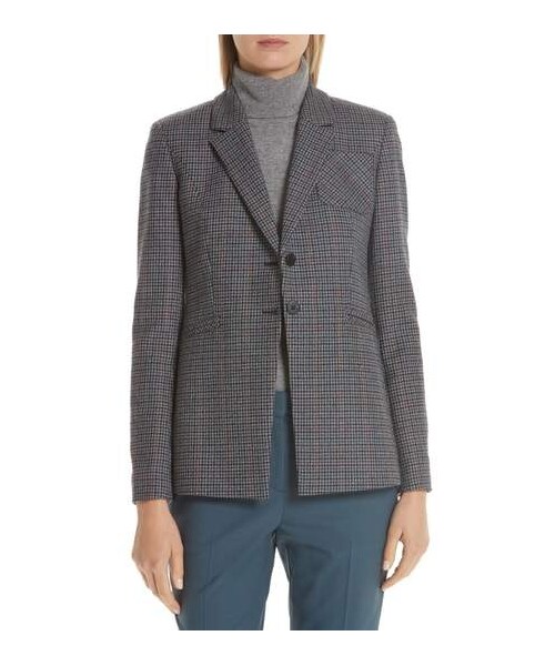 Nordstrom（ノードストロム）の「Nordstrom Signature Elbow Patch Plaid Blazer（テーラード ...