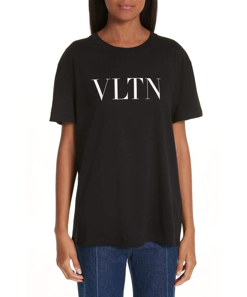 VALENTINO（ヴァレンティノ）の「Valentino VLTN Logo Tee（Tシャツ/カットソー）」 - WEAR