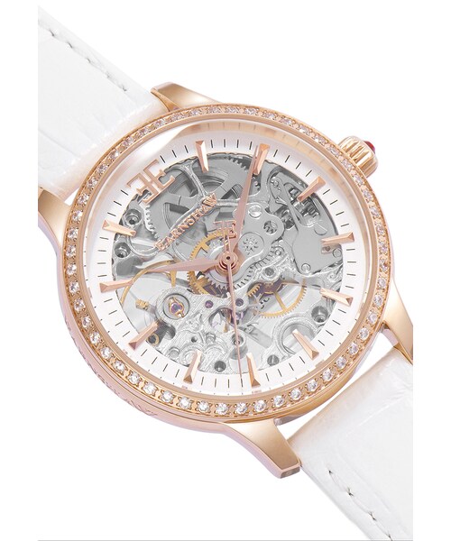 Thomas Earnshaw（トーマスアーンショウ）の「Lady Australis Es-8056-02 Women's Genuine Leather Strap Watch（）」 - WEAR