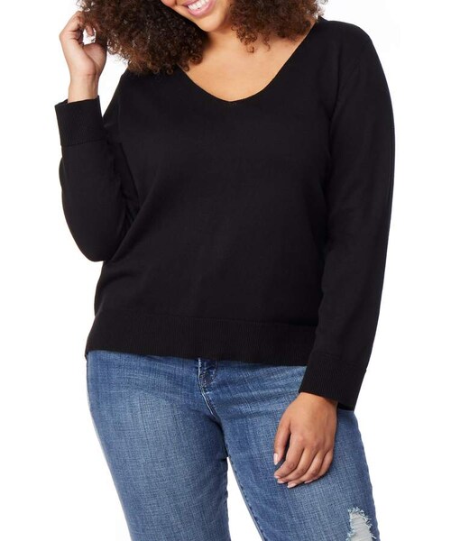 wilson（ウィルソン）の「Rebel Wilson X Angels Lace-Up Back Sweater（ニット/セーター）」 - WEAR