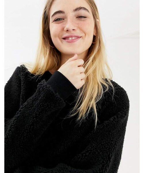 ONLY（オンリー）の「Only Ellie teddy sweatshirt（スウェット）」 - WEAR