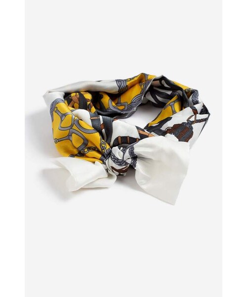 TOPSHOP（トップショップ）の「Topshop Chain Print Head Scarf（メイクブラシ）」 - WEAR