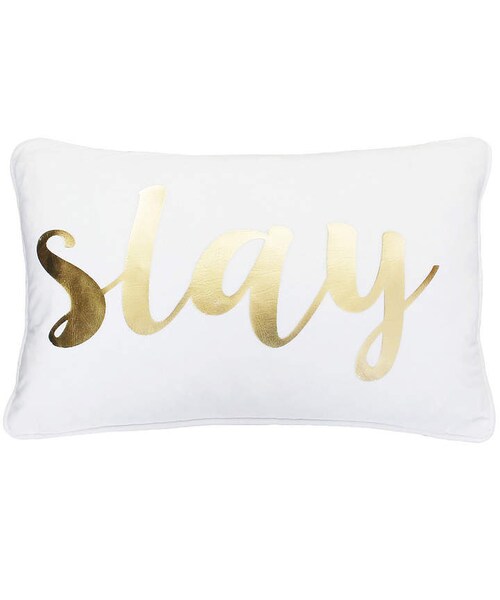 CO（シーオー）の「Jimco Lamp & Manufacturing Co Suzy Slay Script Velvet Pillow ...