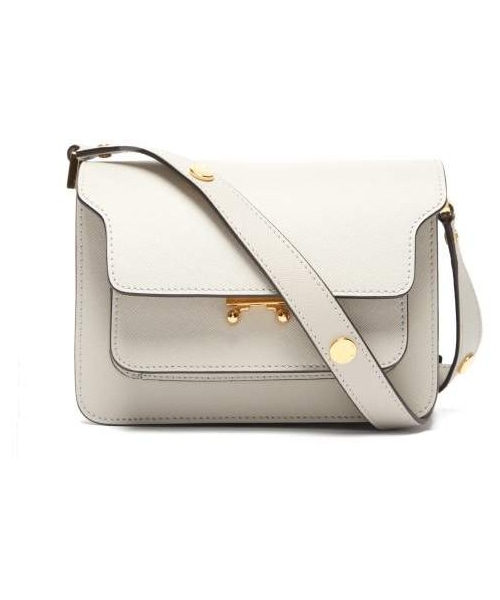 Marni（マルニ）の「Marni - Trunk Mini Leather Cross Body Bag - Womens - White ...