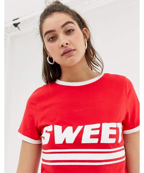 Glamorous（グラマラス）の「Glamorous sweet t-shirt（Tシャツ/カットソー）」 - WEAR