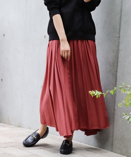 FRAMeWORK（フレームワーク）の「Philea製品染めスカート （）」 - WEAR