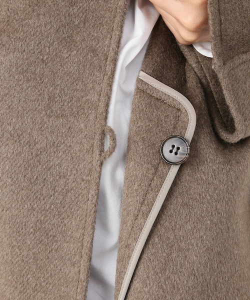 VERMEIL par iena（ヴェルメイユパーイエナ）の「seya DOUBLE-FACE YAK コート（）」 - WEAR