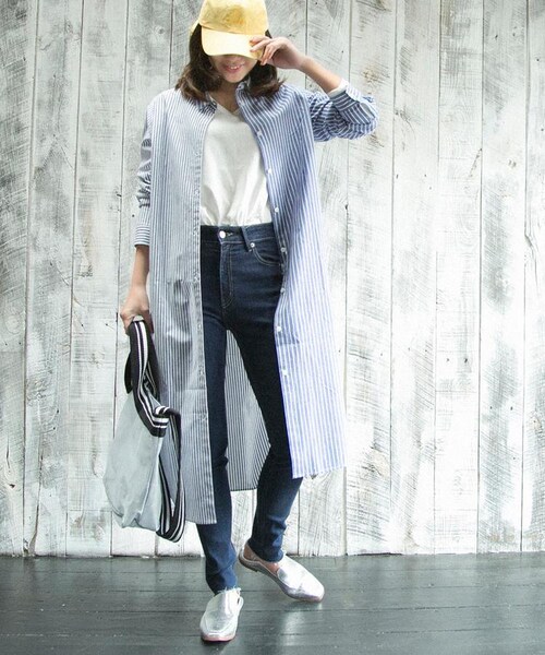 OZOC（オゾック）の「ラインテープ ビニールトートバッグ（）」 - WEAR