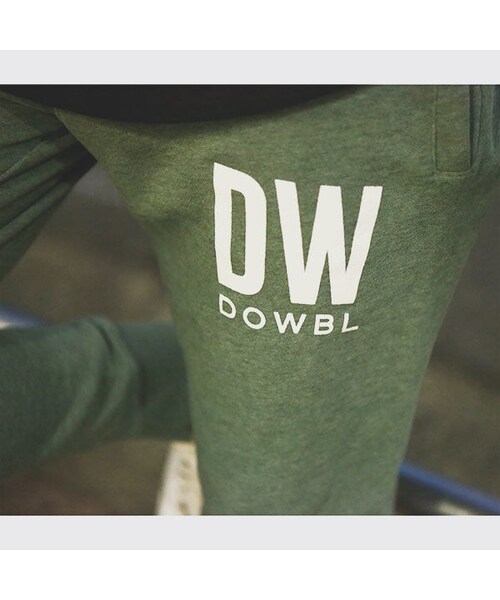 DOWBL（ダブル）の「Dyed Basic Logos Sweat Pants（パンツ）」 - WEAR
