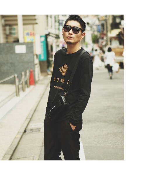 DOWBL（ダブル）の「Gold Symbolizes Long Sleeve（トップス）」 - WEAR