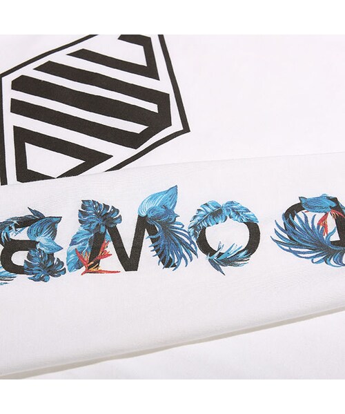 DOWBL（ダブル）の「Rhombus Leaf Icon Long Sleeve（トップス）」 - WEAR