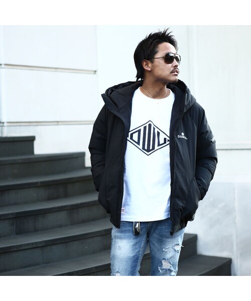 DOWBL（ダブル）の「Rhombus Leaf Icon Long Sleeve（トップス）」 - WEAR