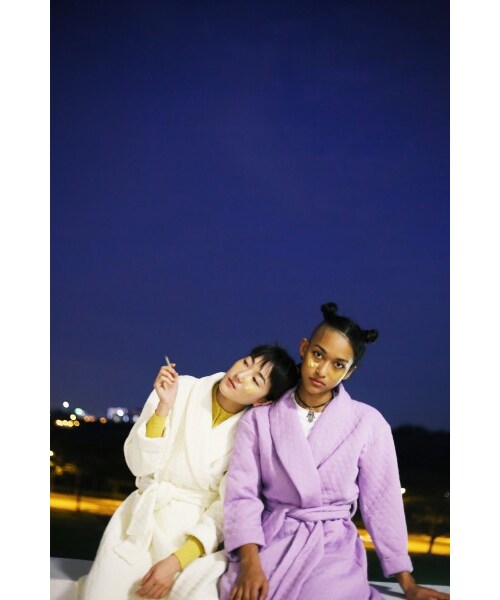 YESAH（イエッサー）の「Tibet Dreaming Quilted Robe（ジャケット/アウター）」 - WEAR
