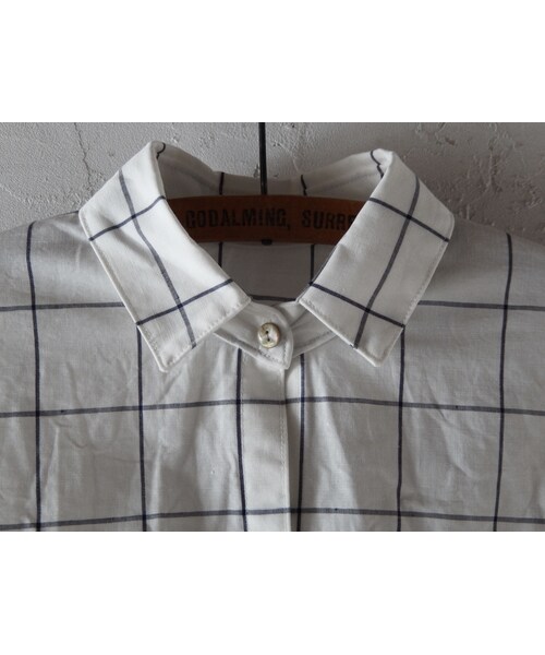 Handmade（ハンドメイド）の「COCOLO Windowpane Check Shirt（シャツ/ブラウス）」 - WEAR