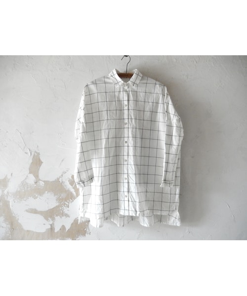 Handmade（ハンドメイド）の「COCOLO Windowpane Check Shirt（シャツ/ブラウス）」 - WEAR