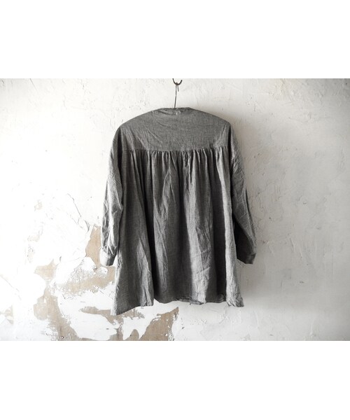 Handmade（ハンドメイド）の「COCOLO Glen Check No Collar Shirt（シャツ/ブラウス）」 - WEAR