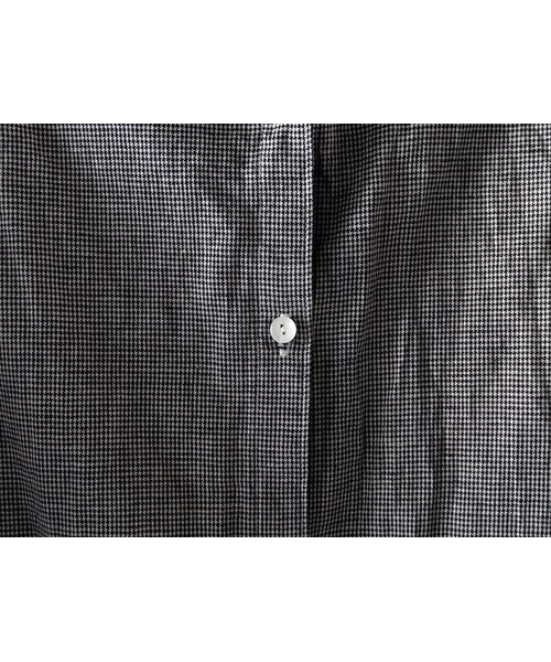 Handmade（ハンドメイド）の「COCOLO Glen Check No Collar Shirt（シャツ/ブラウス）」 - WEAR