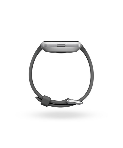 Fitbit（フィットビット）の「Fitbit Versa Lite Charcoal Silver Aluminum（）」 - WEAR