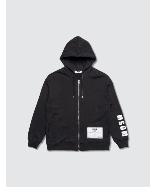 MSGM（エムエスジーエム）の「Deepest Black Full Zip Hooded Jacket（その他）」 - WEAR
