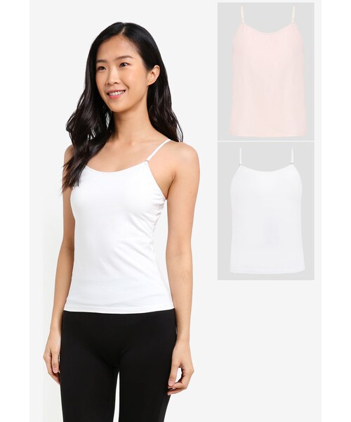 Impression（インプレッション）の「Bundle of 2 Camisole with inner Cups（その他）」 - WEAR