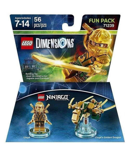 no brand（ノーブランド）の「レゴ LEGO おもちゃ Dimensions Ninjago Lloyd & Golden Dragon ...