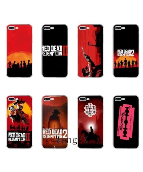 no brand（ノーブランド）の「レッド・デッド・リデンプション2 シリコン Iphone ケース アイフォンケース Red Dead ...
