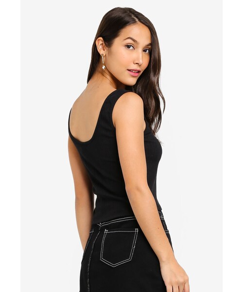 Factorie（ファクトリエ）の「Zip Through Tank Top（）」 - WEAR