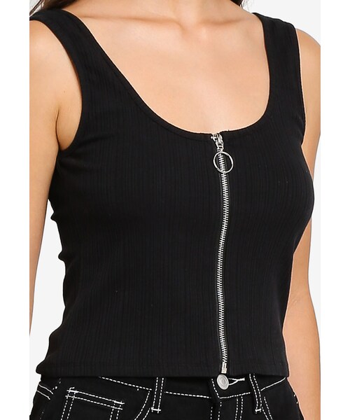 Factorie（ファクトリエ）の「Zip Through Tank Top（その他）」 - WEAR