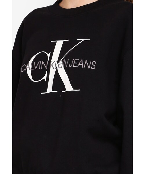Calvin Klein（カルバン・クライン）の「Monogram Wash Crew Neck Sweatshirt - Calvin ...