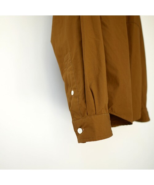 nisica（ニシカ）の「nisica |ニシカ | スモールカラーシャツ |ブラウン |NIS-860（シャツ/ブラウス）」 - WEAR
