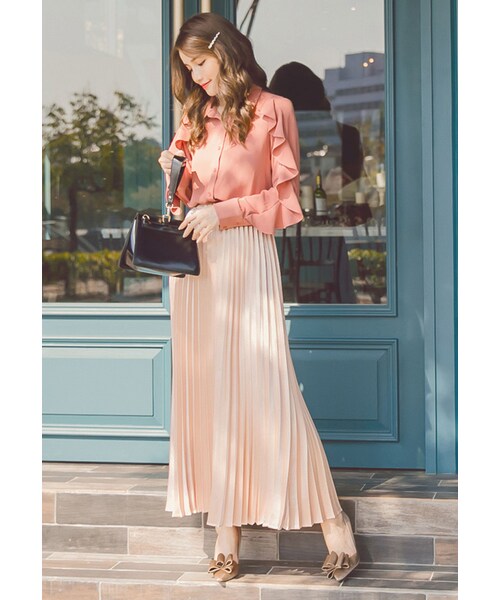 Yoco（ヨーコー）の「Buttoned Shirt With Frill Sleeves（その他）」 - WEAR