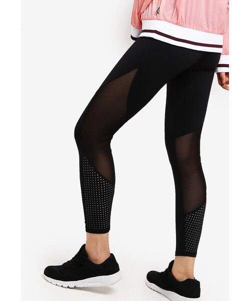 Cotton On Body（コットンオンボディー）の「Movement Mesh Panelled 7/8 Tights（）」 - WEAR