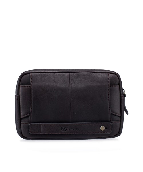 RAV Design（アールエーブイデザイン）の「Leather RFID Blocking Casual Bag（）」 - WEAR