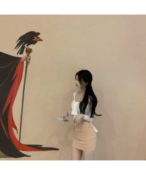 KOODI（コーデ）の「[@s0on_ho] インナー付きHラインスカート（スカート）」 - WEAR