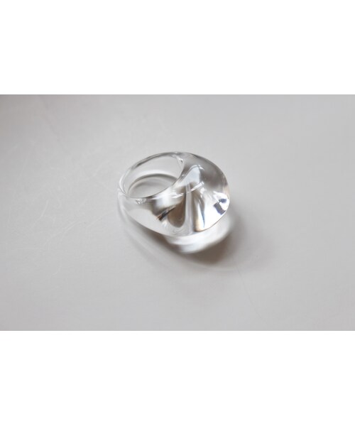 Handmade（ハンドメイド）の「acryl clear ring（リング）」 - WEAR