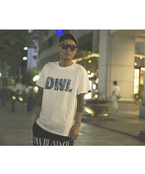 DOWBL（ダブル）の「Bule Flower Tropical Short Sleeve（）」 - WEAR