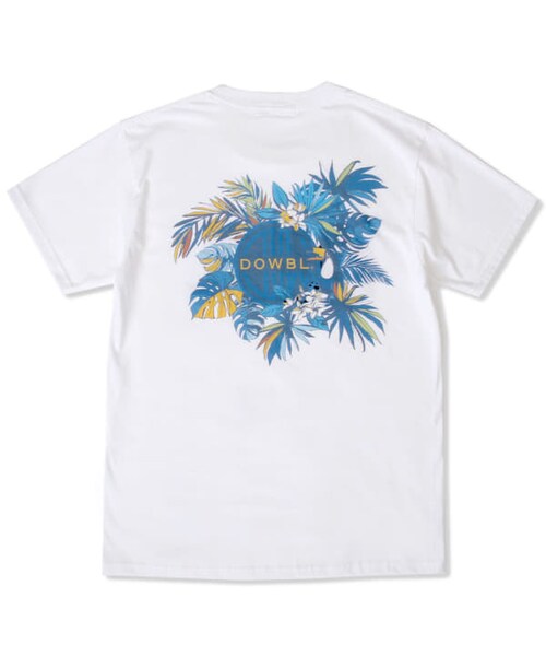 DOWBL（ダブル）の「Bule Flower Tropical Short Sleeve（）」 - WEAR